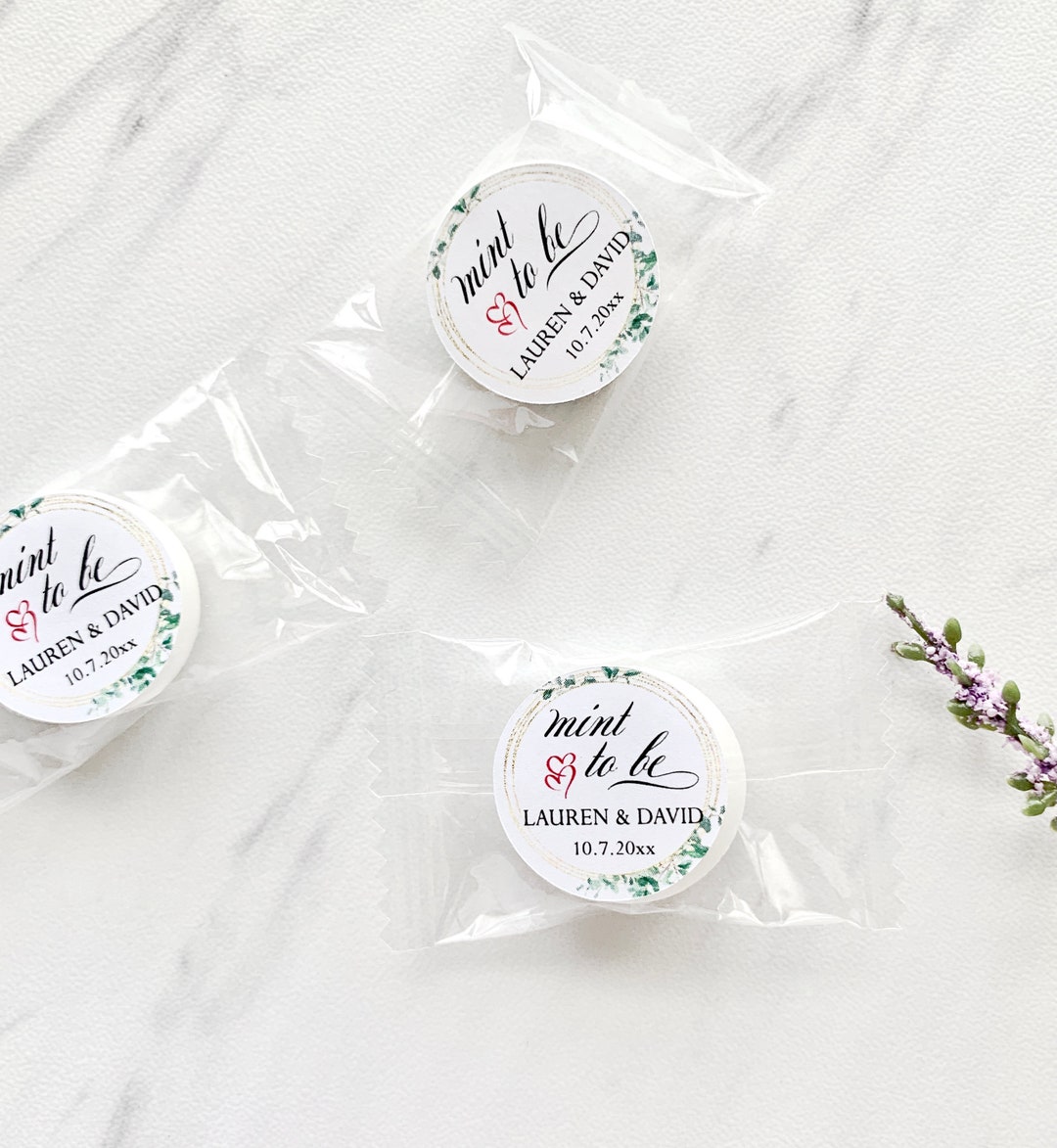 Mint Favors, Personalized Wedding Mints, Mint to Be, Wedding Favors ...