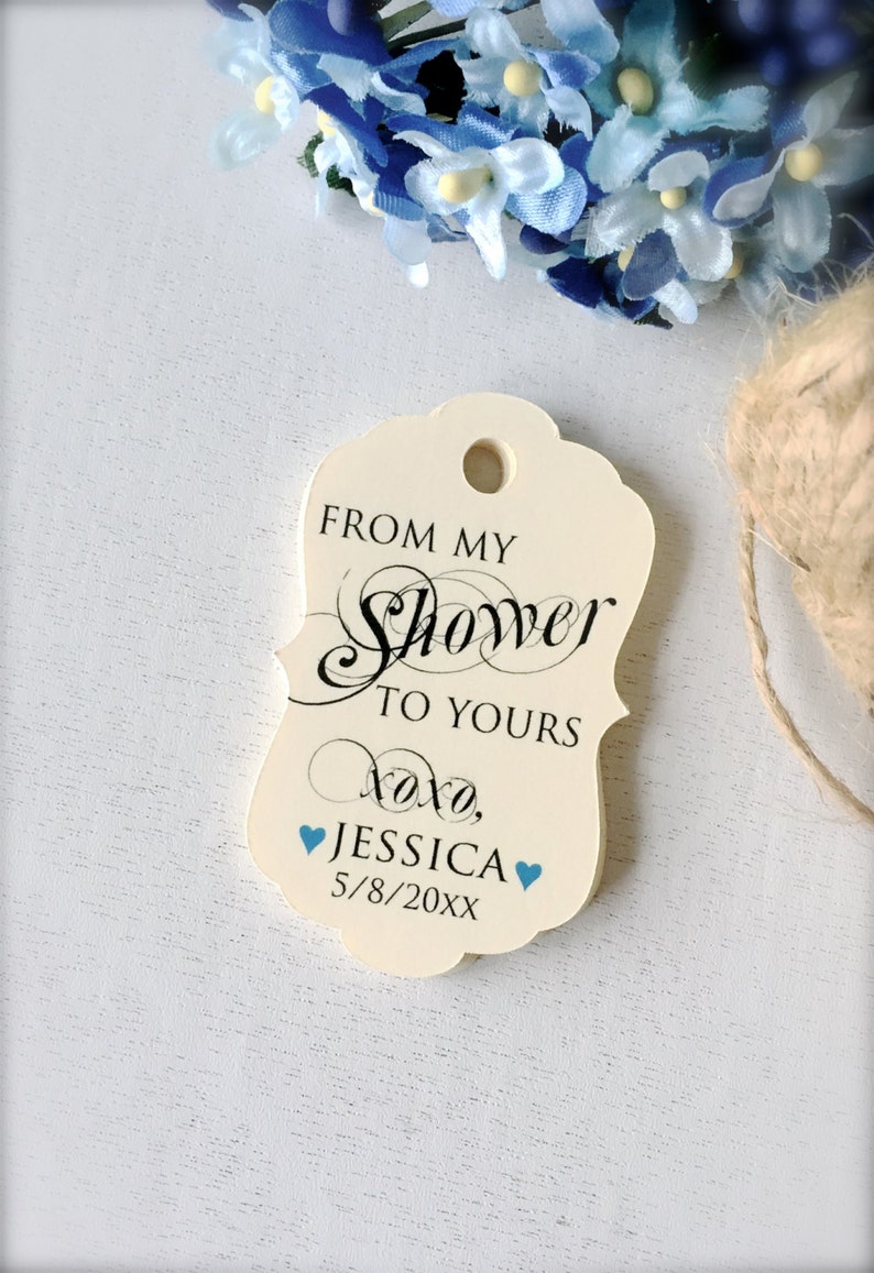 From My Shower to Yours Tags Thank You Tags Soap Favor Tags - Etsy