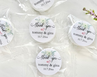 25 Wedding Mints Custom Mints Wedding Favors Personalized - Etsy