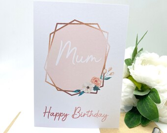 Personalised 'first Birthday as My Mummy' Card - Etsy UK