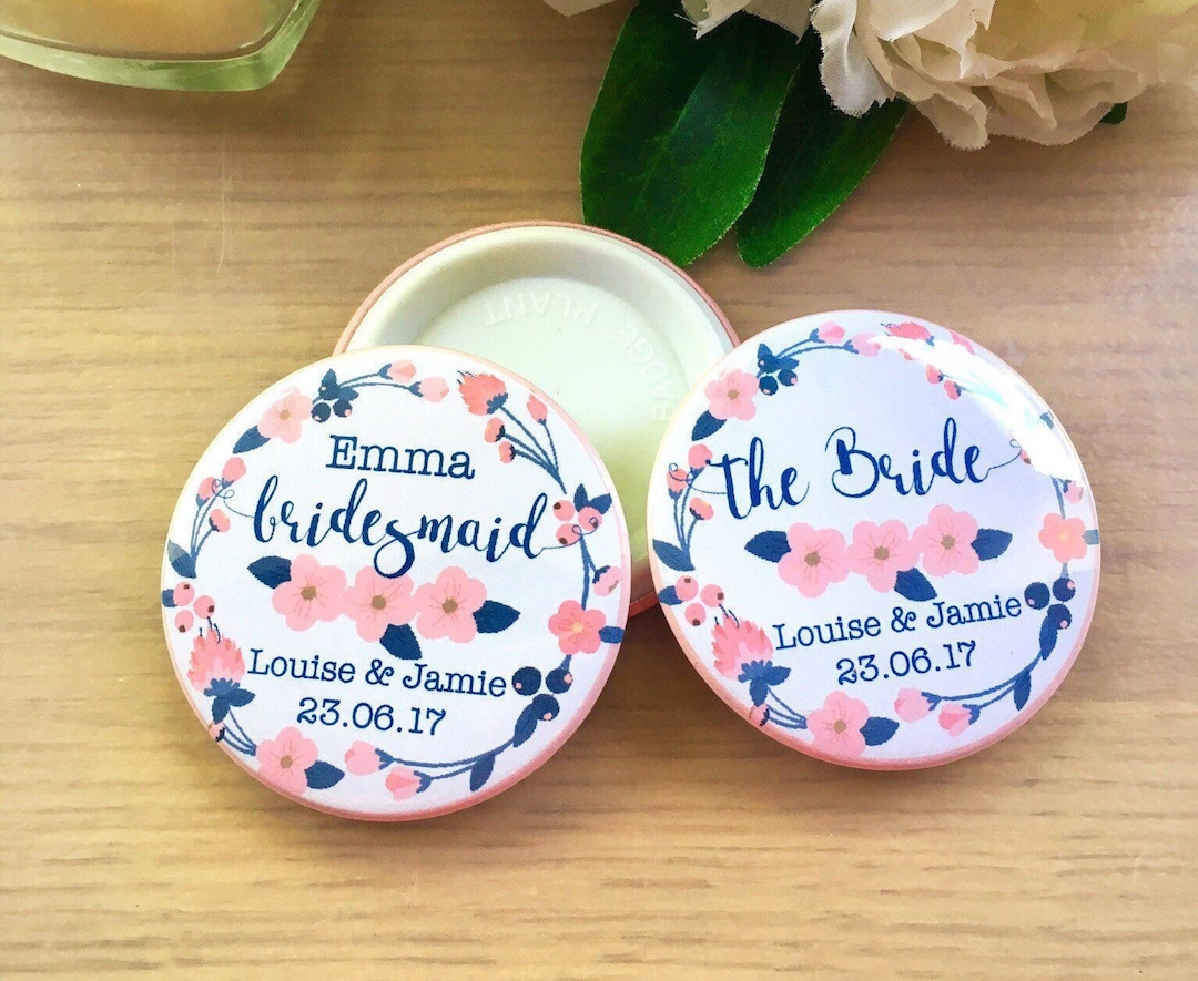 Personalised Hen Party Badge 6cm, Floral Wedding Badges, Bride Badge ...