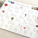 Custom Children's Placemat With Handwriting Practice Letters ...