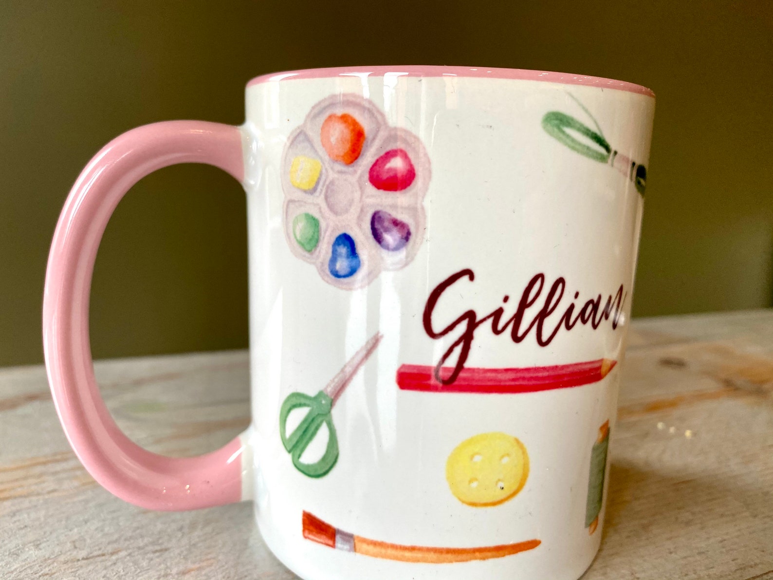 Personalised Crafter Craftaholic Mug for Her Gift for Sewing | Etsy