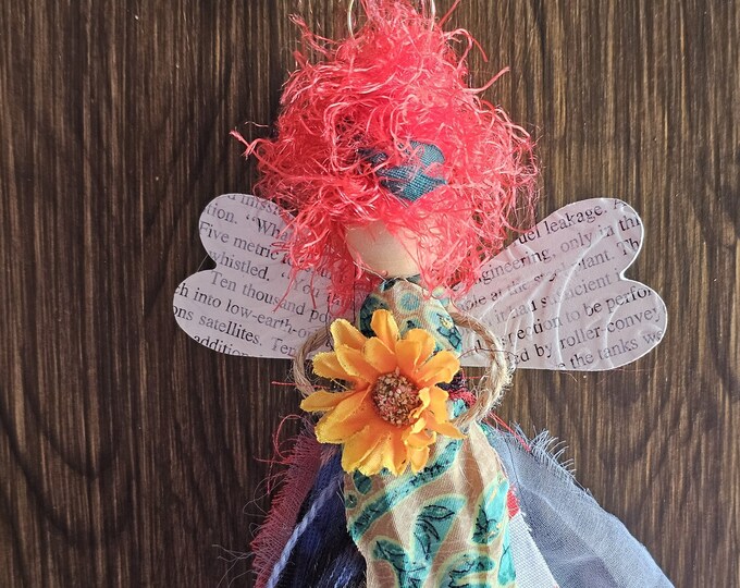 Fairy, Pixie, Sprite, Boho Ornament, Unique Gift, Secret Santa, Co ...