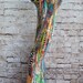 Painted Mannequin Legs, Collage Art, Abstract Art, Recycled Art, Mixed ...