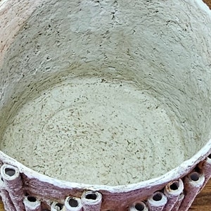 Recycled Paper Clay Bowl, Paper Mâché, Upcycled Art, Sustainable Decor ...