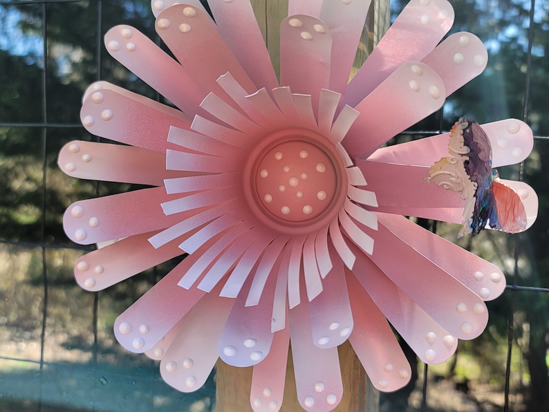 Recycled Aluminum Flowers Recycled Metal Flowers Garden Art - Etsy