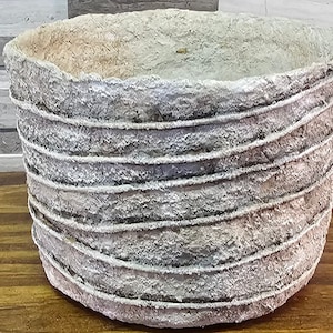 Recycled Paper Clay Bowl, Paper Mâché, Upcycled Art, Sustainable Decor ...