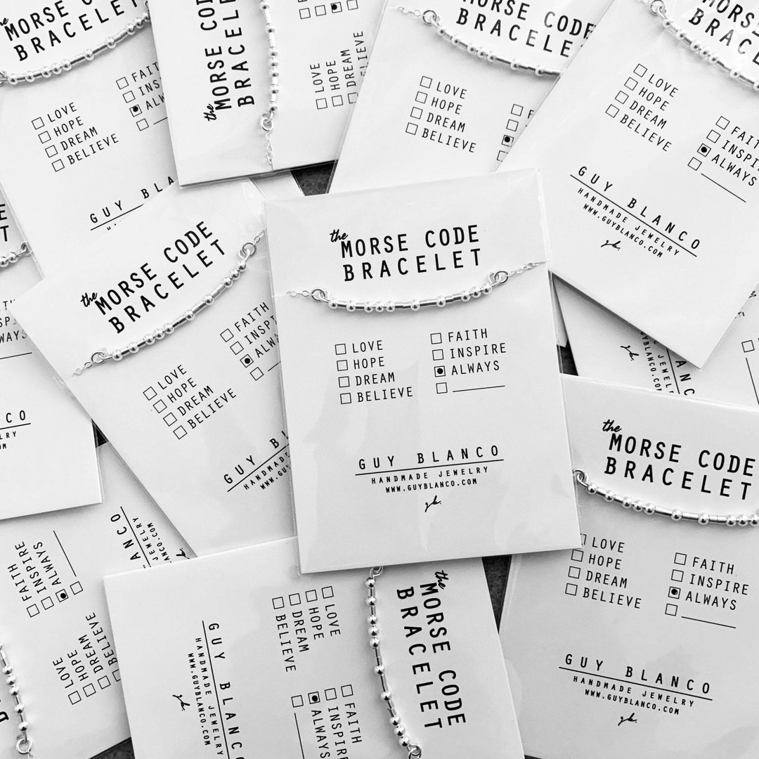 ALWAYS // Always Morse Code Chain Bracelet (14K Gold Filled) - Always ...