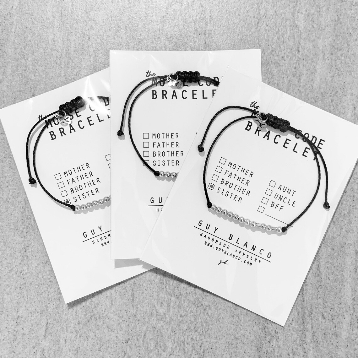 SISTER // Morse Code Bracelet (14k Gold Filled) - Sibling Bracelet ...