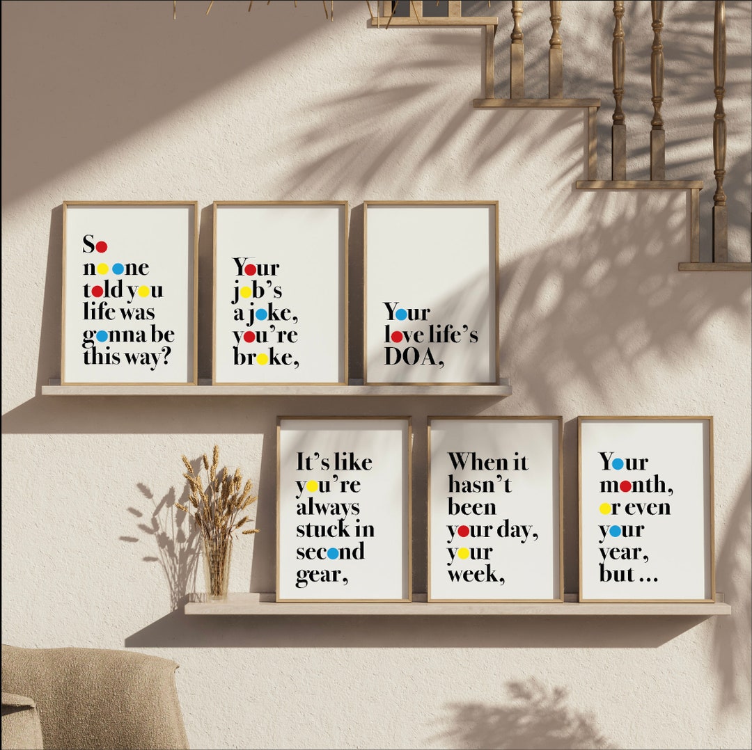 Friends Theme Tune | Friends Printable | Friends Fans Gift | Friends TV ...