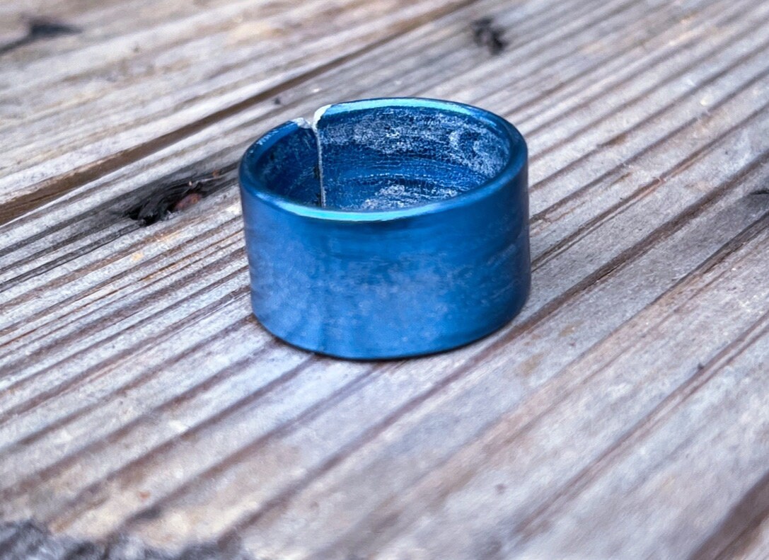 Repurposed Color Knitting Needle Rings - Etsy