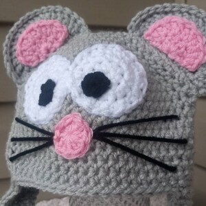 Mouse Hat, Chinese New Year, Baby, Toddler,child, Adult, Winter Hat ...