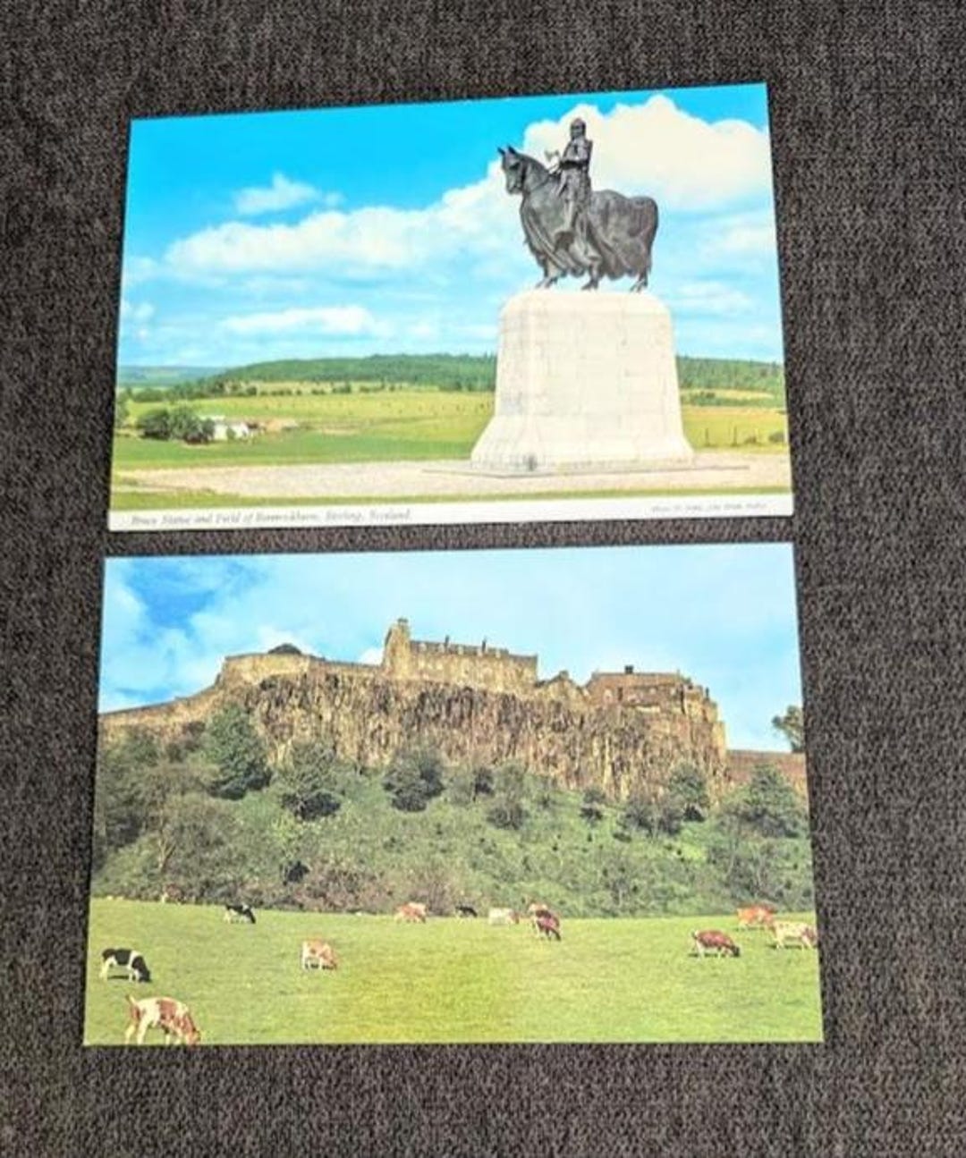 Scottish Postcards Stirling Castle, Robert Bruce Memorial, 1984 Unused ...