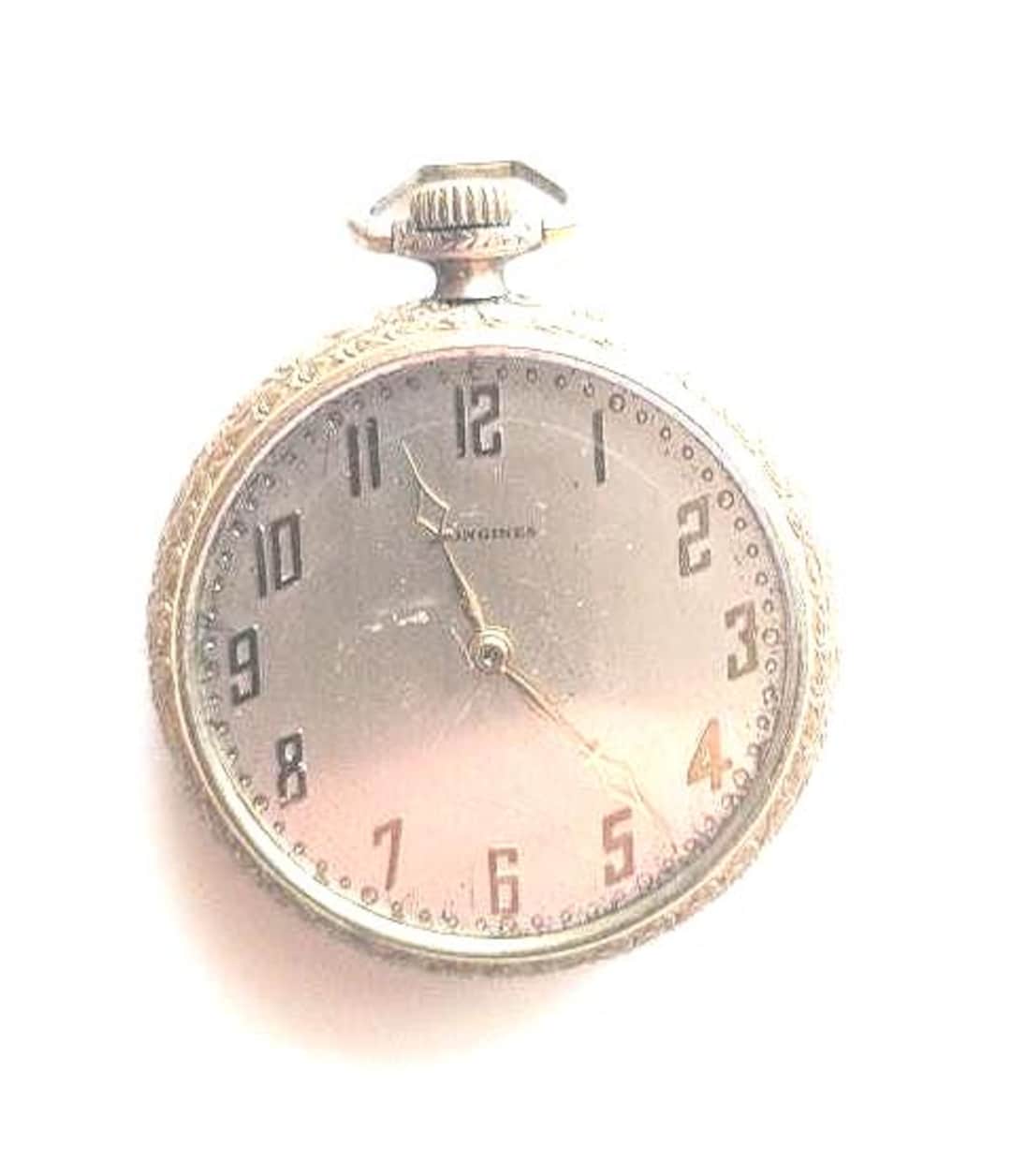 Longines Pocket Watch Vintage 100+ Years, Second Numbers, Serial ...