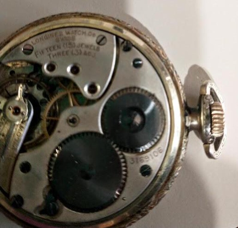 Longines Pocket Watch Vintage 100+ Years, Second Numbers, Serial ...