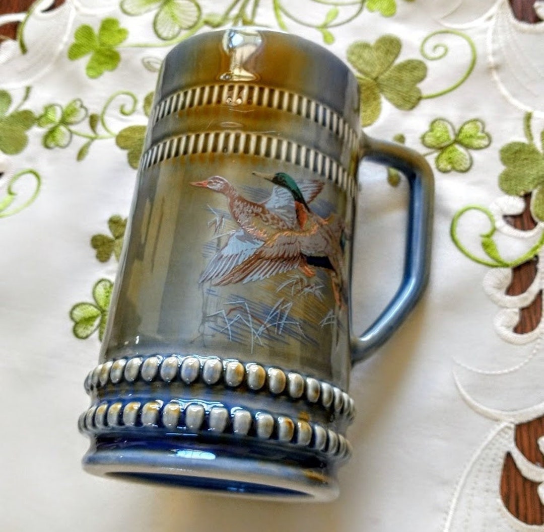 Wade Irish Porcelain Tankard/mug/stein Flying Ducks - Etsy
