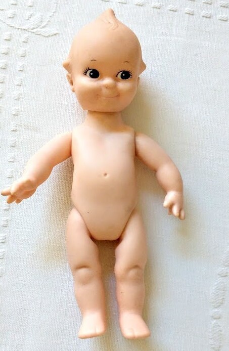 Two Cute Kewpie Dolls Vintage Rose Art, and Taiwan - Etsy