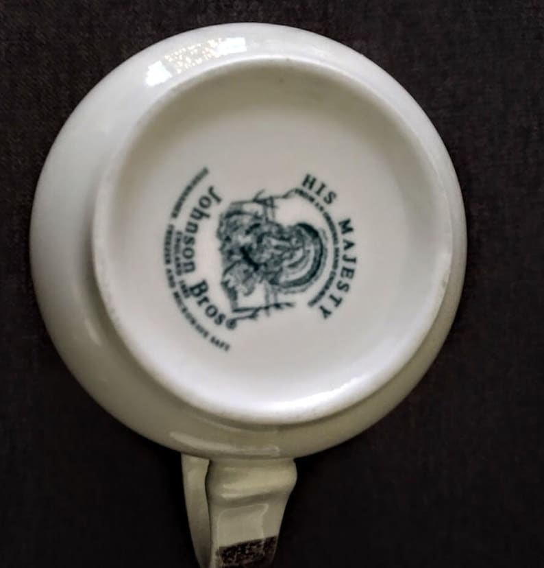 Johnson Brothers His Majesty Thanksgiving Turkey Mugs 2 Available - Etsy