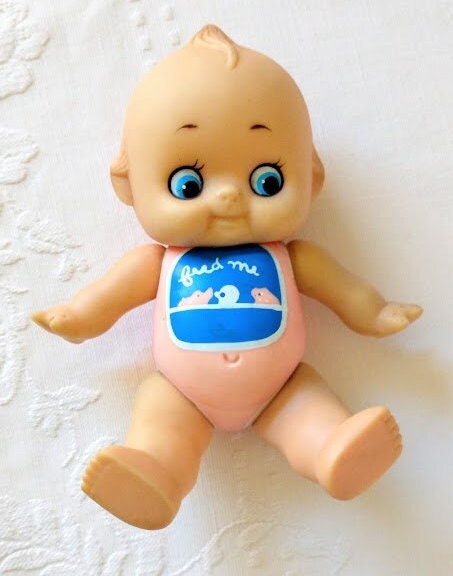 Two Cute Kewpie Dolls Vintage Rose Art, and Taiwan - Etsy