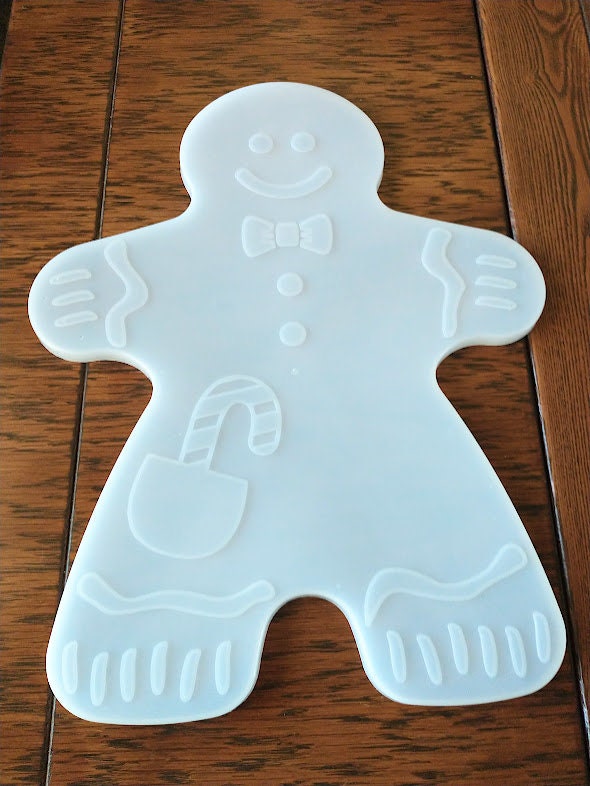 Vintage Gingerbread Man 7 Sectional Storage/cookie Container - Etsy