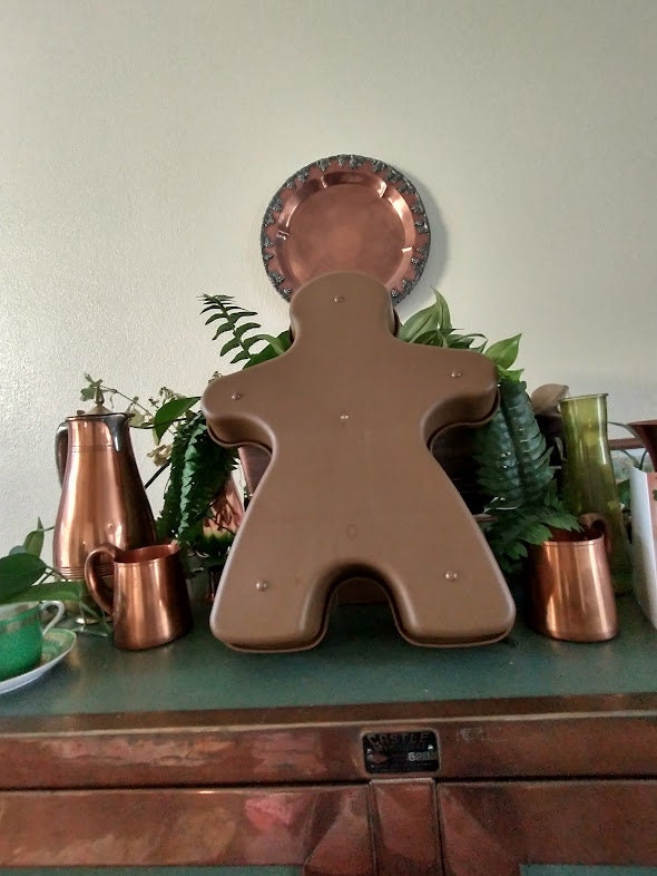 Vintage Gingerbread Man 7 Sectional Storage/cookie Container - Etsy
