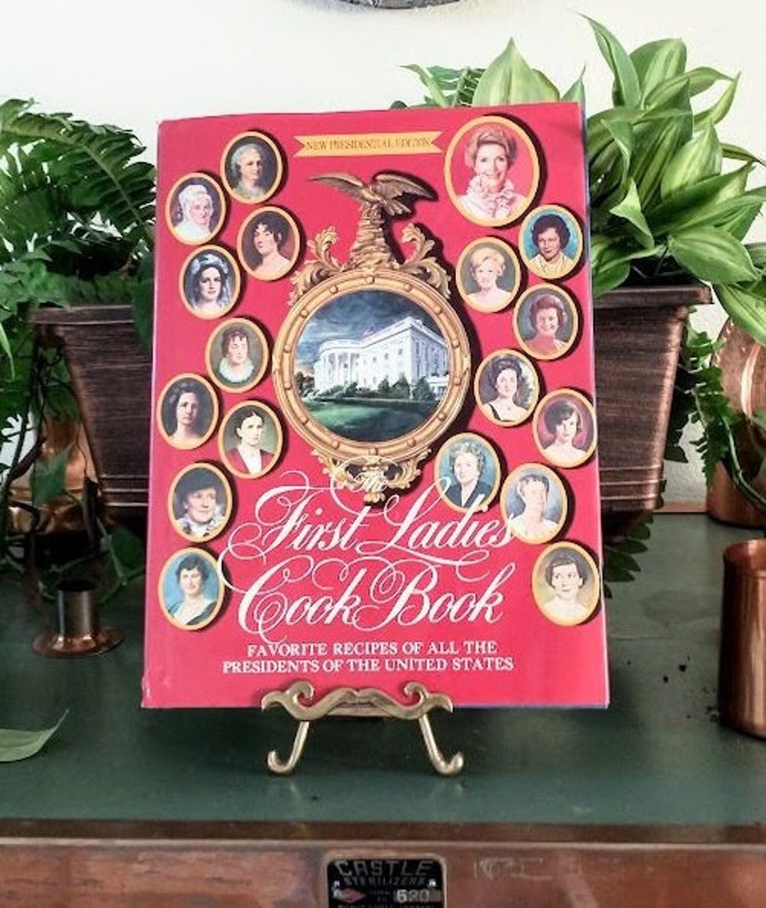 The First Ladies Cook Book Hardcover Dust Jacket 1982 Tall - Etsy