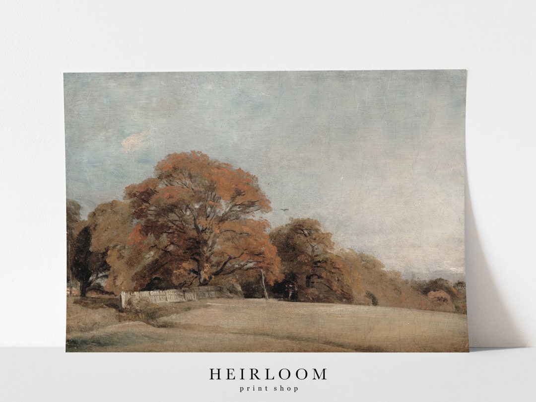 Fall Landscape Prints | Vintage Autumn Art | SHIPPED PRINTS | Autumnal ...