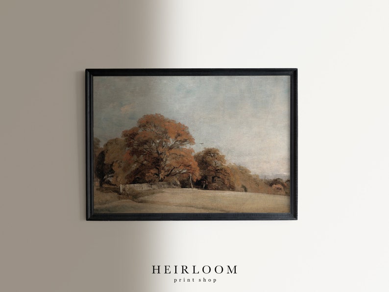 Fall Landscape Prints | Vintage Autumn Art | SHIPPED PRINTS | Autumnal ...