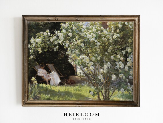 French Country PRINTABLE ART Garden Cottage Printable - Etsy