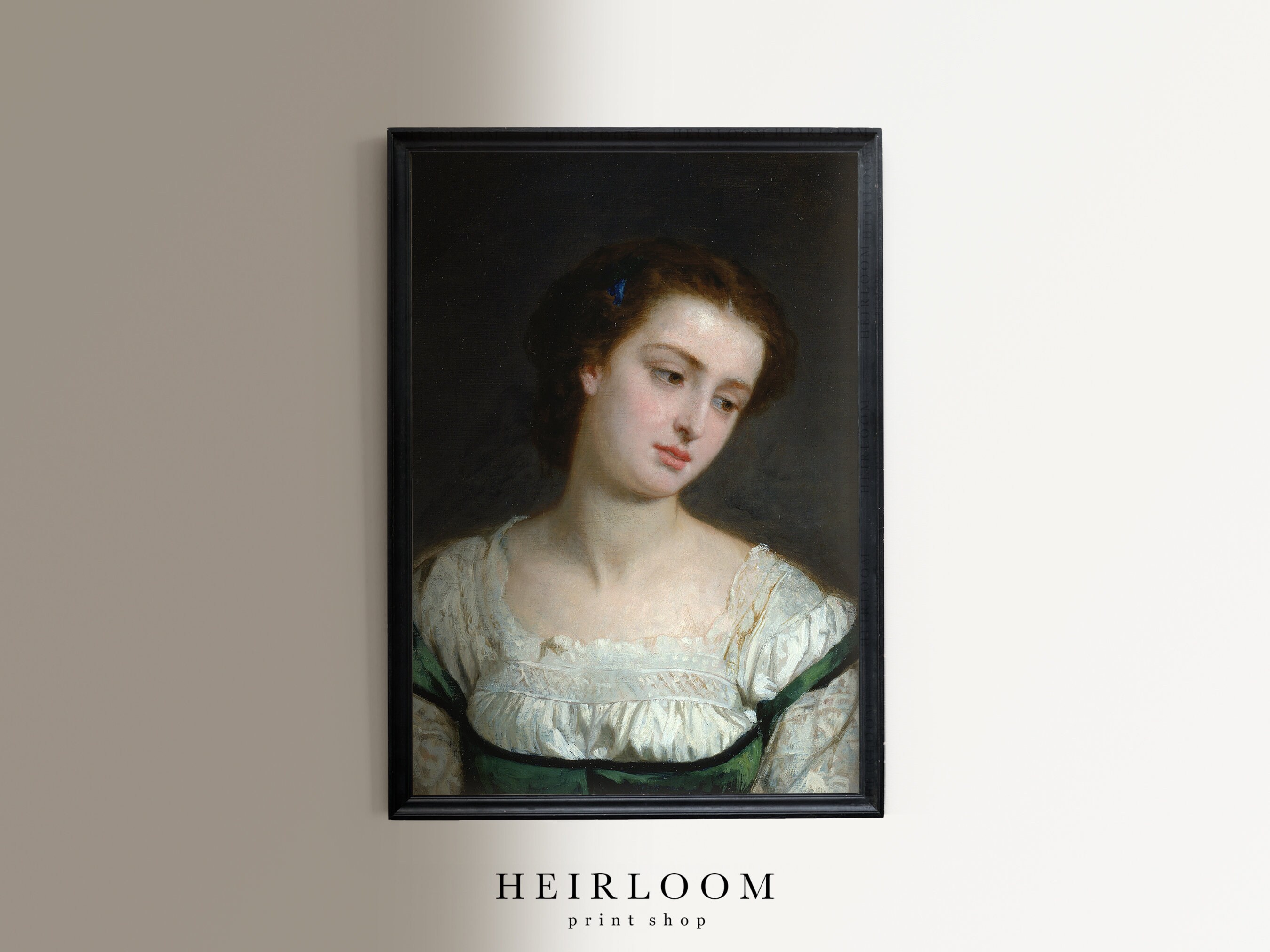 Portraits of Women | Victorian Portrait Painting | Vintage ART PRINTS ...