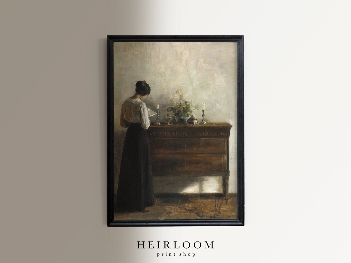 European Prints MAILED ART PRINTS Vintage Painting | Etsy