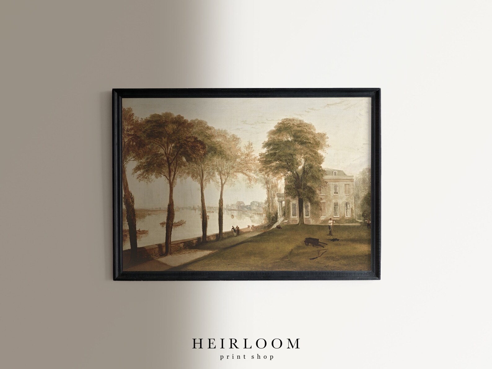Terrace Painting European Prints Vintage City Artwork - Etsy