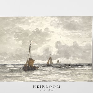 Ocean Print | Fisherman Painting | Sea | Nautical Painting | ART PRINTS ...