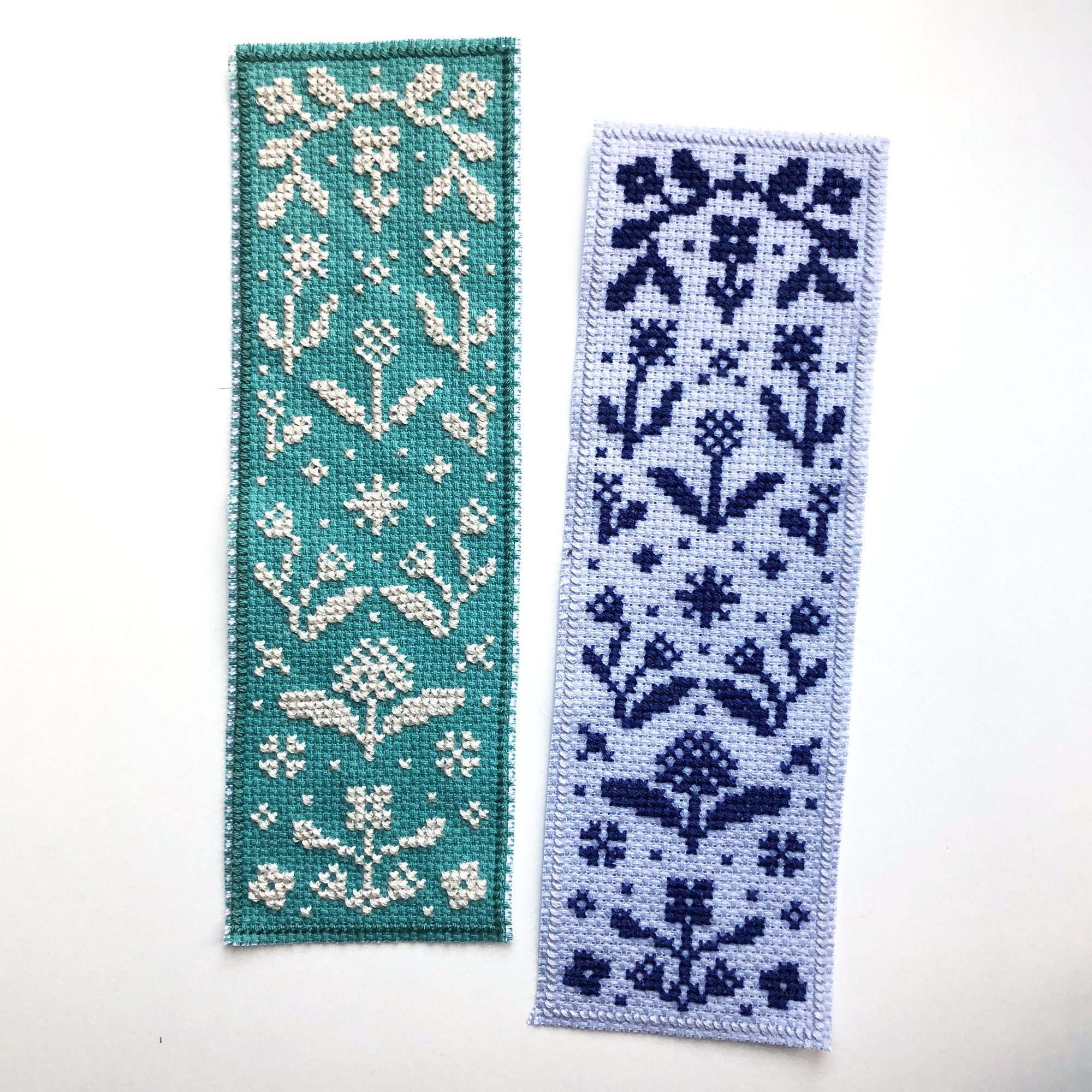 Spring Flowers Cross Stitch Bookmark - Cross Stitch Pattern (beginner ...