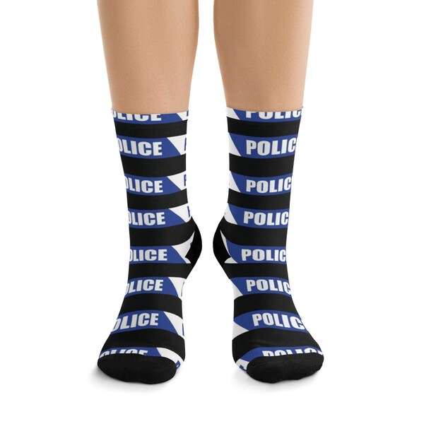 Police Tape Socks - Etsy