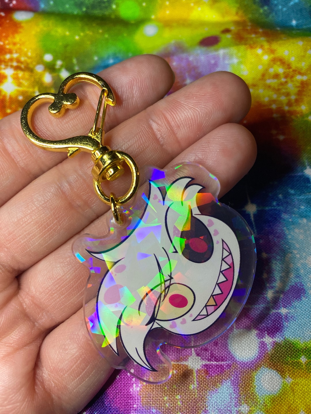 Angel Dust Hazbin Hotel Val Valentino Charm Super Cute Acrylic ...