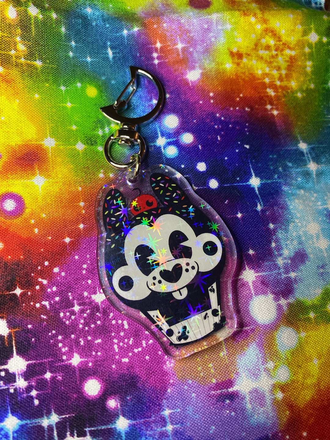 Bendy and the Ink Machine Wolf Boris Charm Super Cute Acrylic Keychains ...