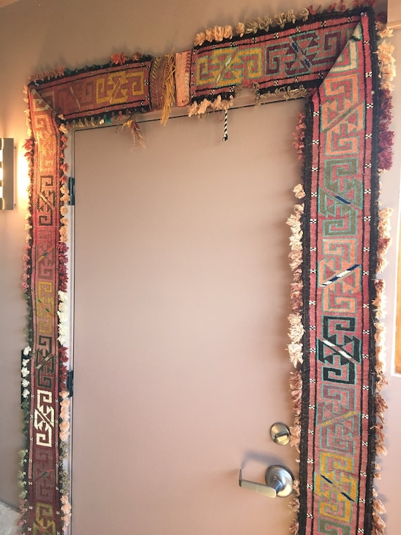 Uzbek Yurt Band Tribal Kilim Rug Nomad Decor Nomadic Dome Tent - Etsy