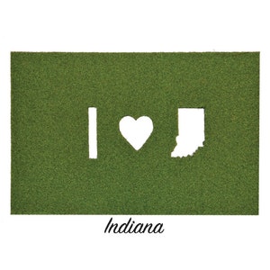 Indiana Synthetic Grass Doormat Rug Wall Decor - Etsy