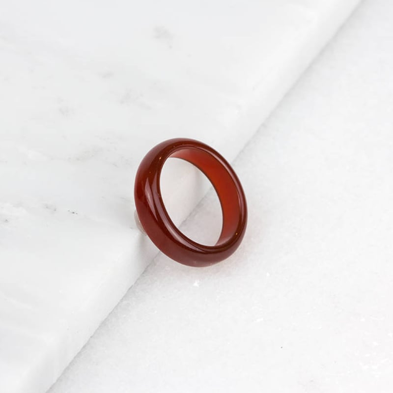 Red Stone Ring - Etsy