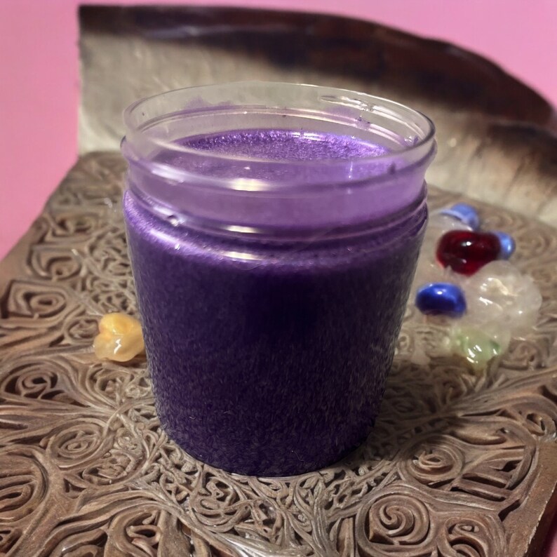 6 Oz Grape Shimmer Scented Slime/purple Handmade Slime/slime for ...