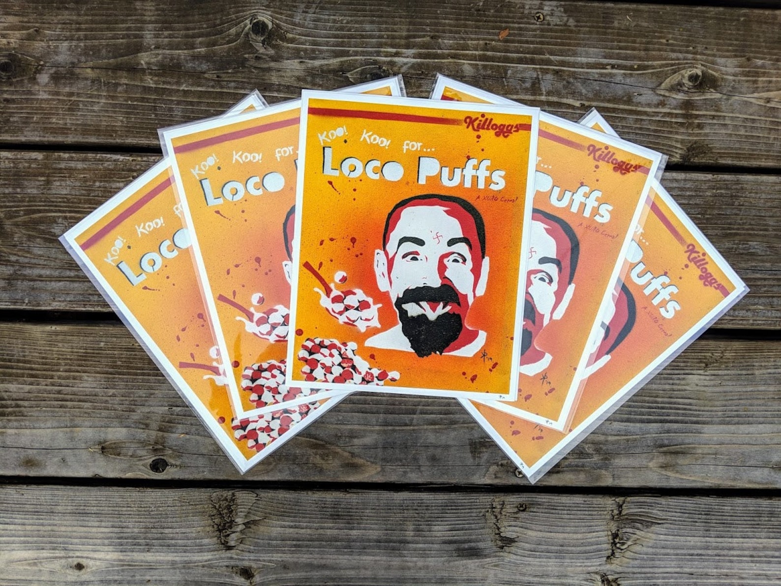 Cereal Box Serial Killer PRINT SET - Etsy