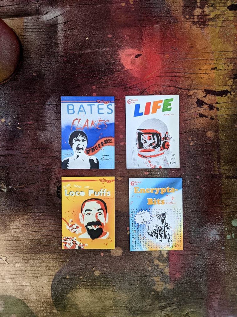 Serial Killers Cereal Box Magnets 2x3 Inch. Single or SET. - Etsy
