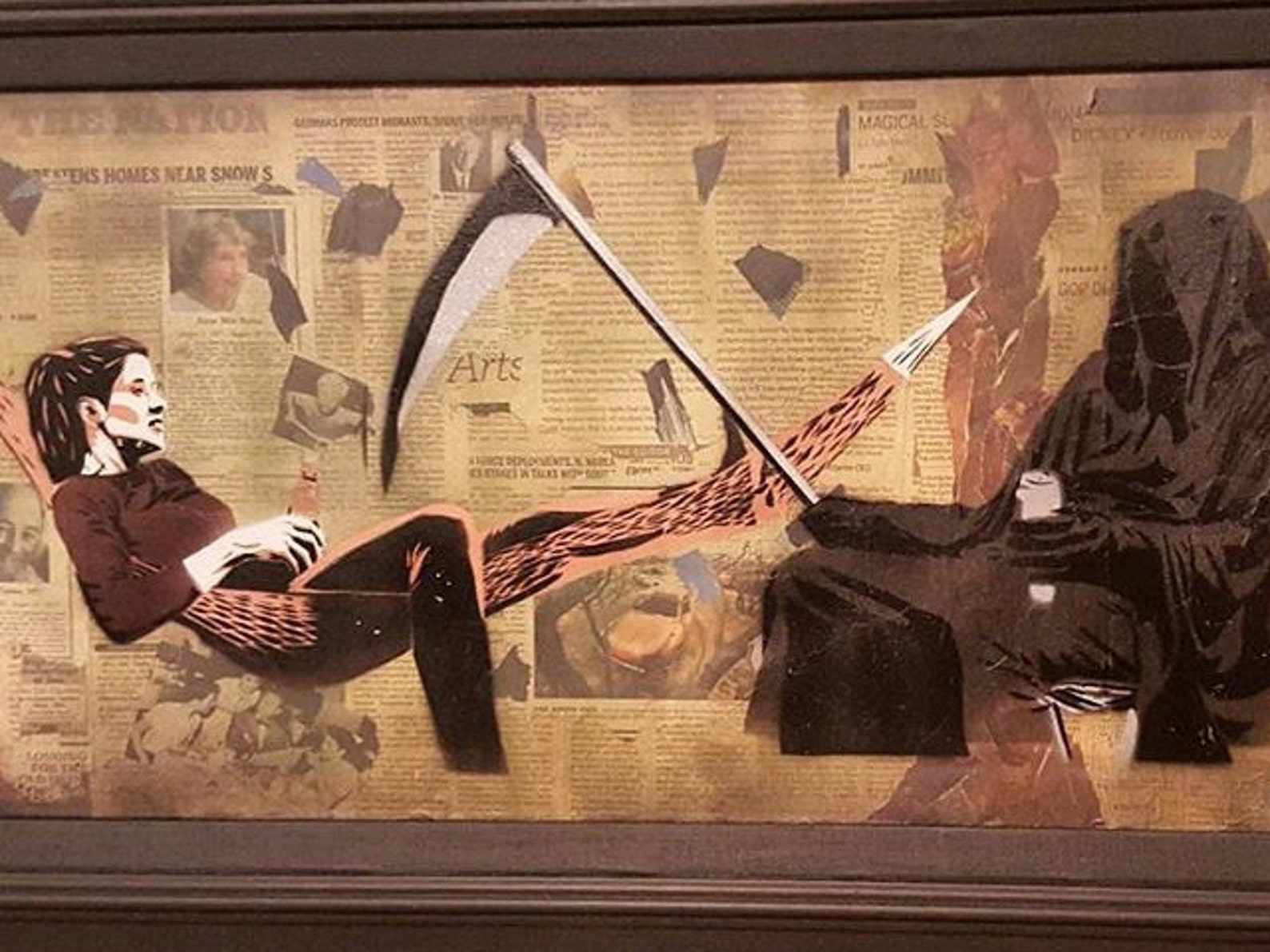 Drinks With Death Spray Paint Art - Etsy