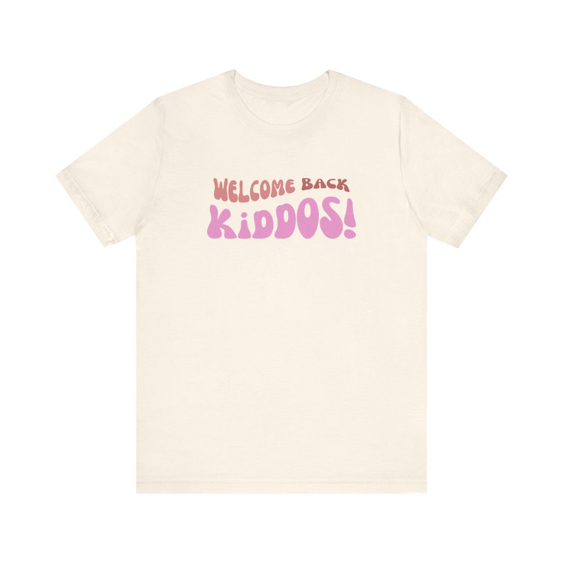 Welcome Back Kiddos Back to School Teacher Shirt, for Teachers and ...