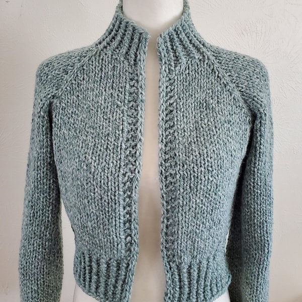 Hand Knit Jacket - Etsy