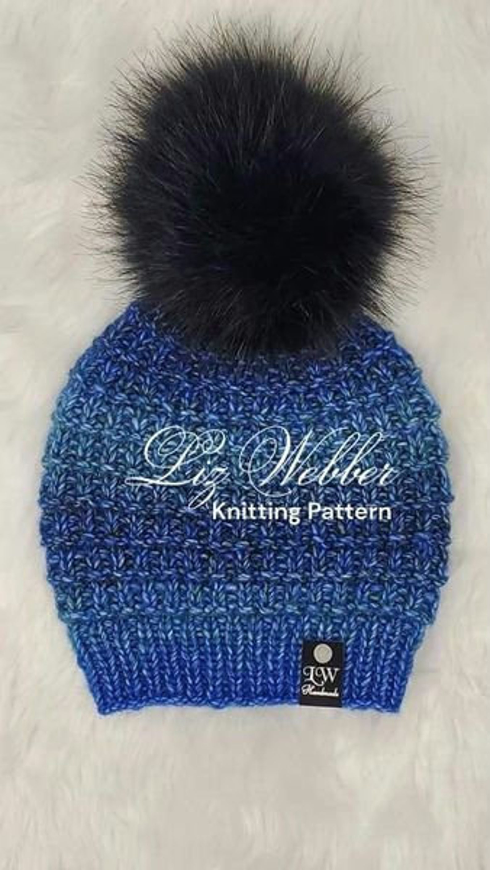 Knitting Pattern, DIY, Lighthouse Illusion Beanie Knitting Pattern ...