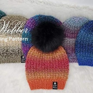 Knitting Pattern, DIY, Lighthouse Illusion Beanie Knitting Pattern ...