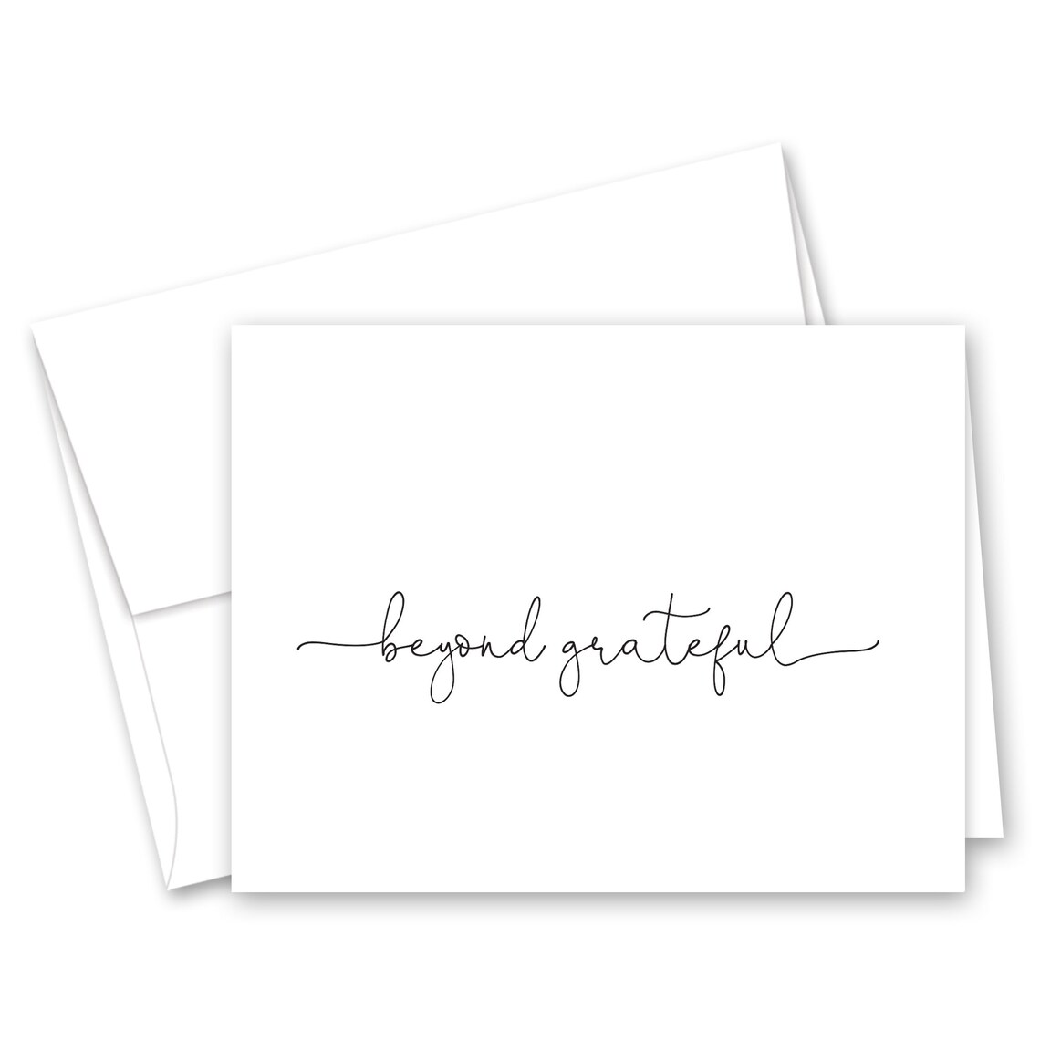 Beyond Grateful Thank You Note Cards - Set of 12 With Envelopes - 937 ...